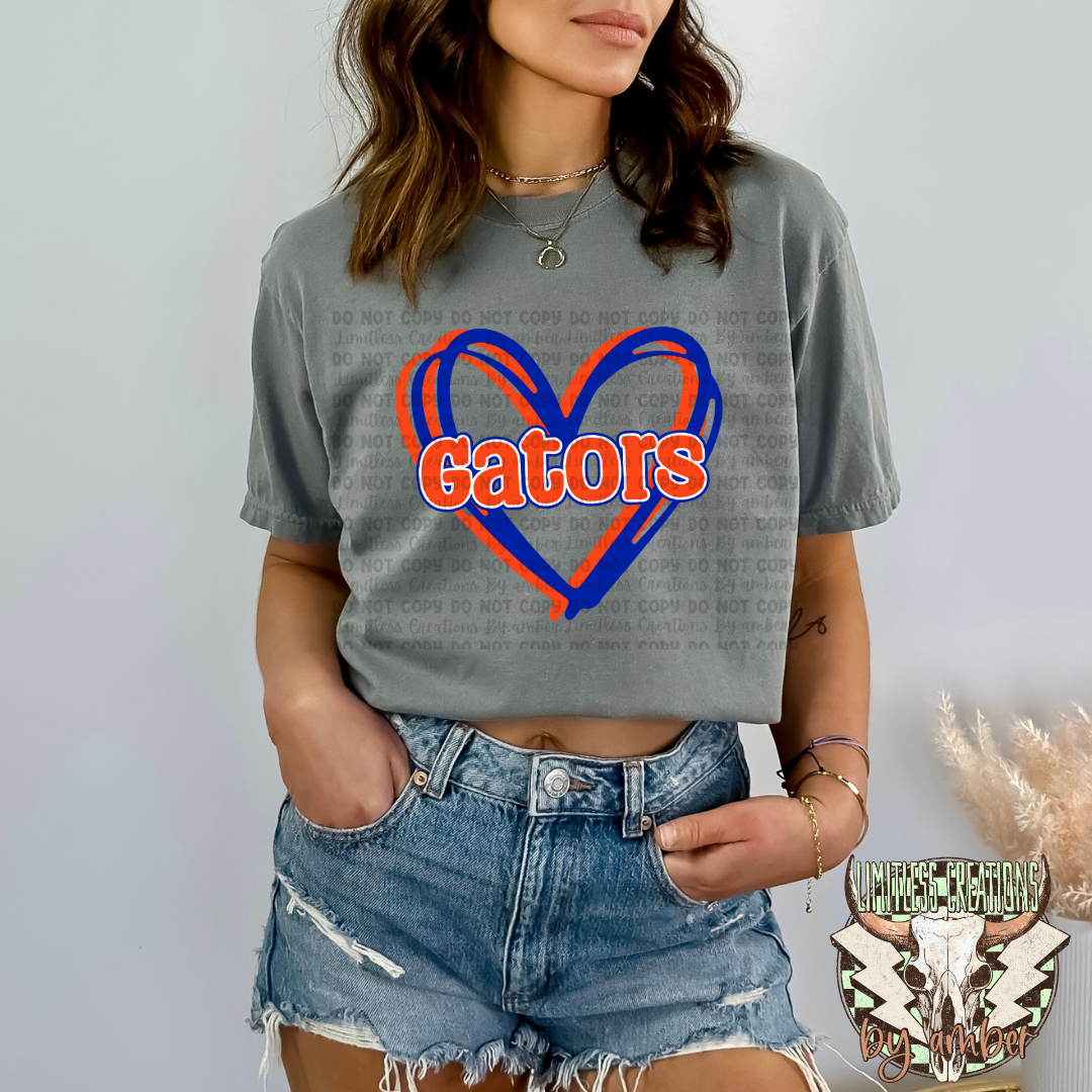 Gators Heart | Limitless Creations by Amber LLC